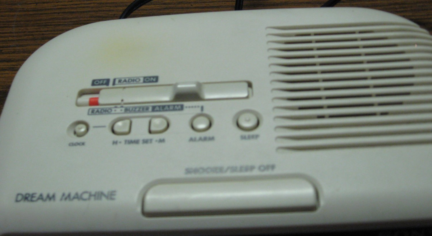 Sony Dream Machine ICF-C25 AM / FM LED Alarm Clock Radio - 1994 Vintage