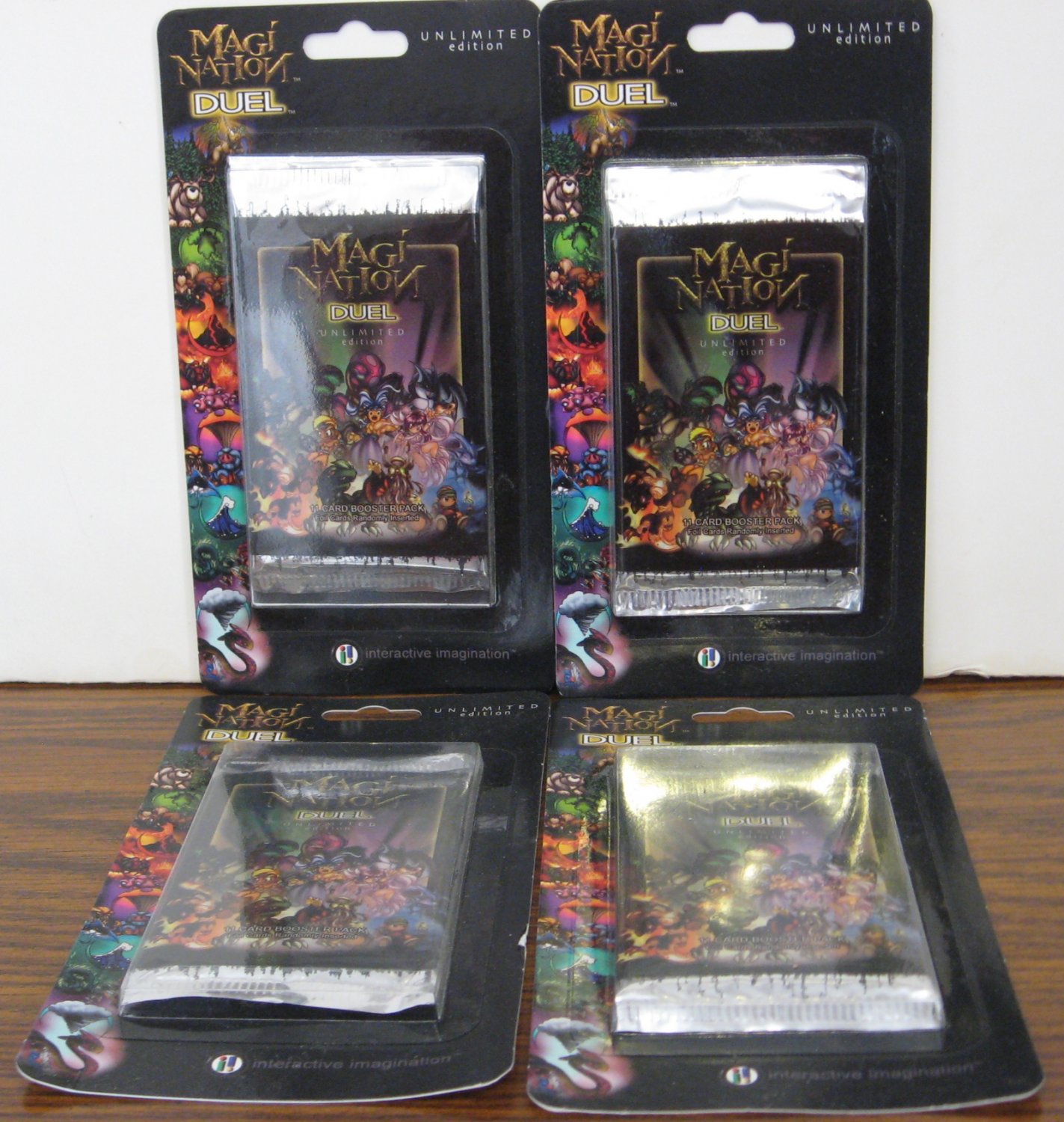 SOLD - Magi Nation Duel - Unlimited Edition 11 Card Booster Pack New ...