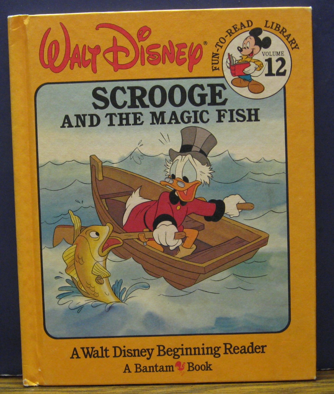 SOLD - Disney Beginning Reader 12 Scrooge and the Magic Fish - Bantam ...