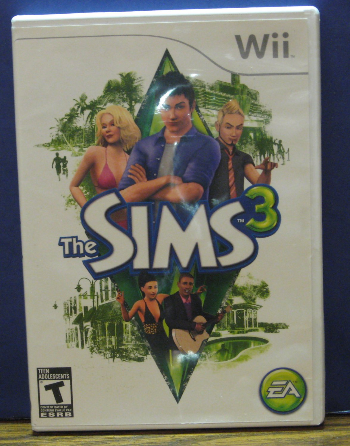 Nintendo Wii Sims 3 People Simulator - Electronic Arts - 2009