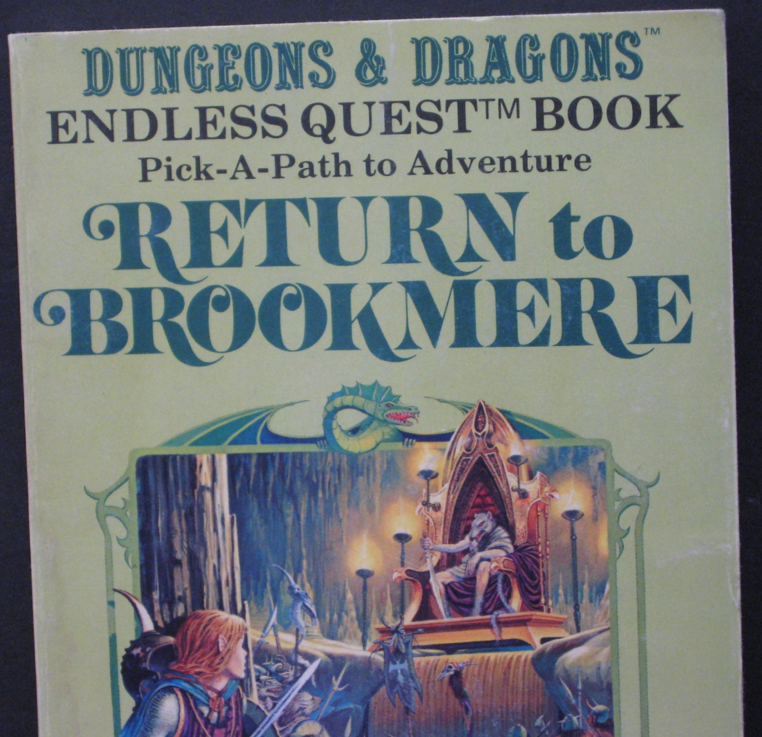 Dungeons and Dragons Endless Quest Book 04 - Return to Brookmere - 1982 ...