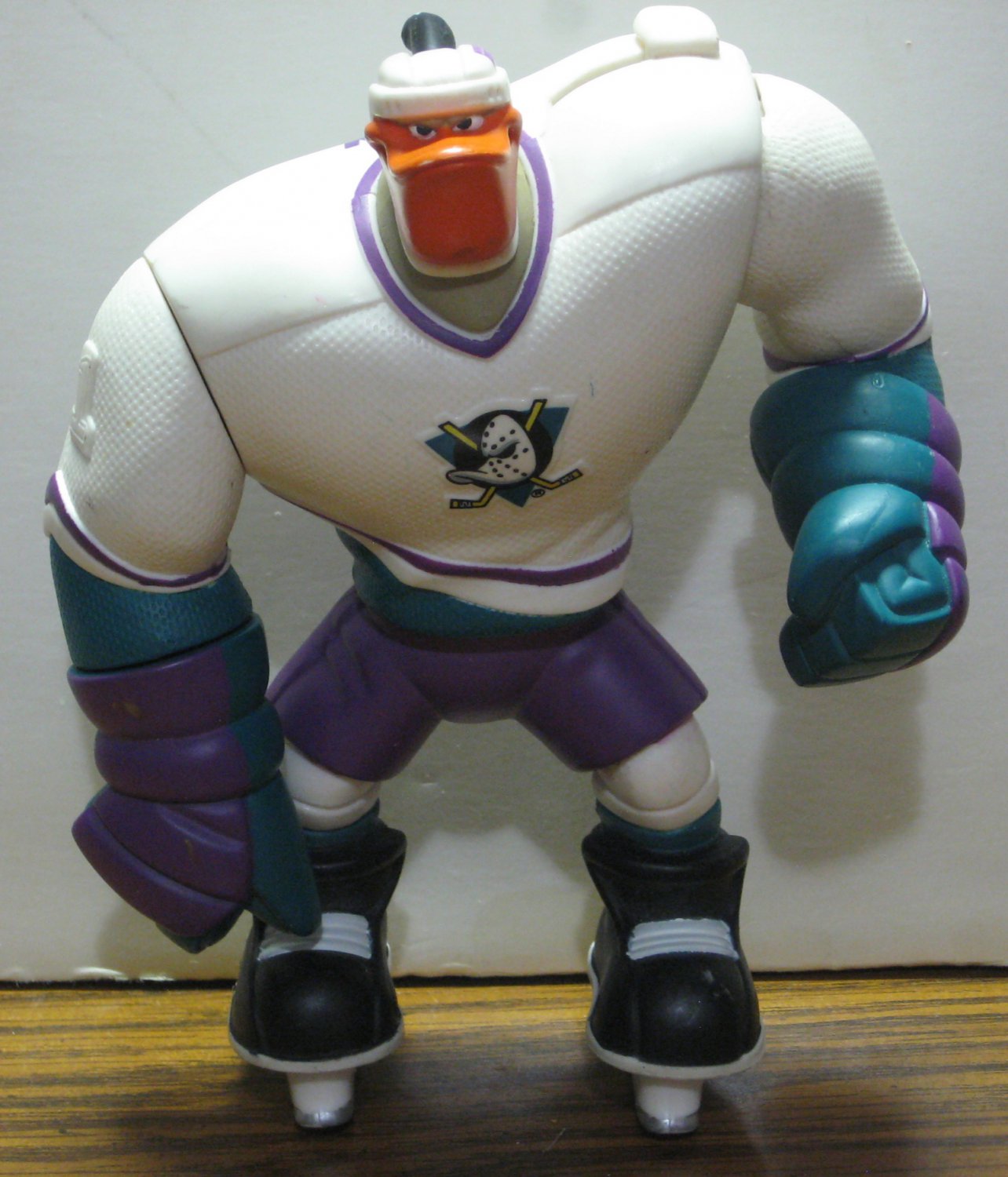 Disney Mighty Ducks Grin - 6" Duck Action Figure - 1996 Vintage