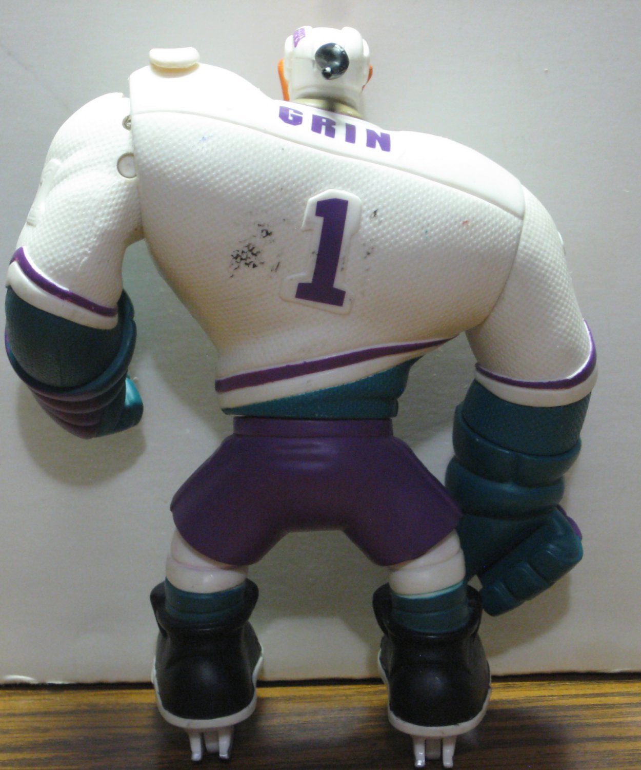 Disney Mighty Ducks Grin - 6" Duck Action Figure - 1996 Vintage