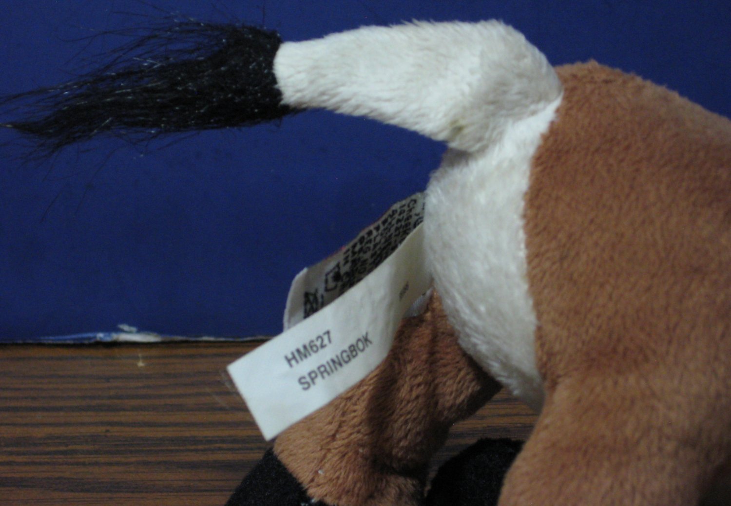 Webkinz HM627 - Plush Springbok Gazelle - Ganz - No Code