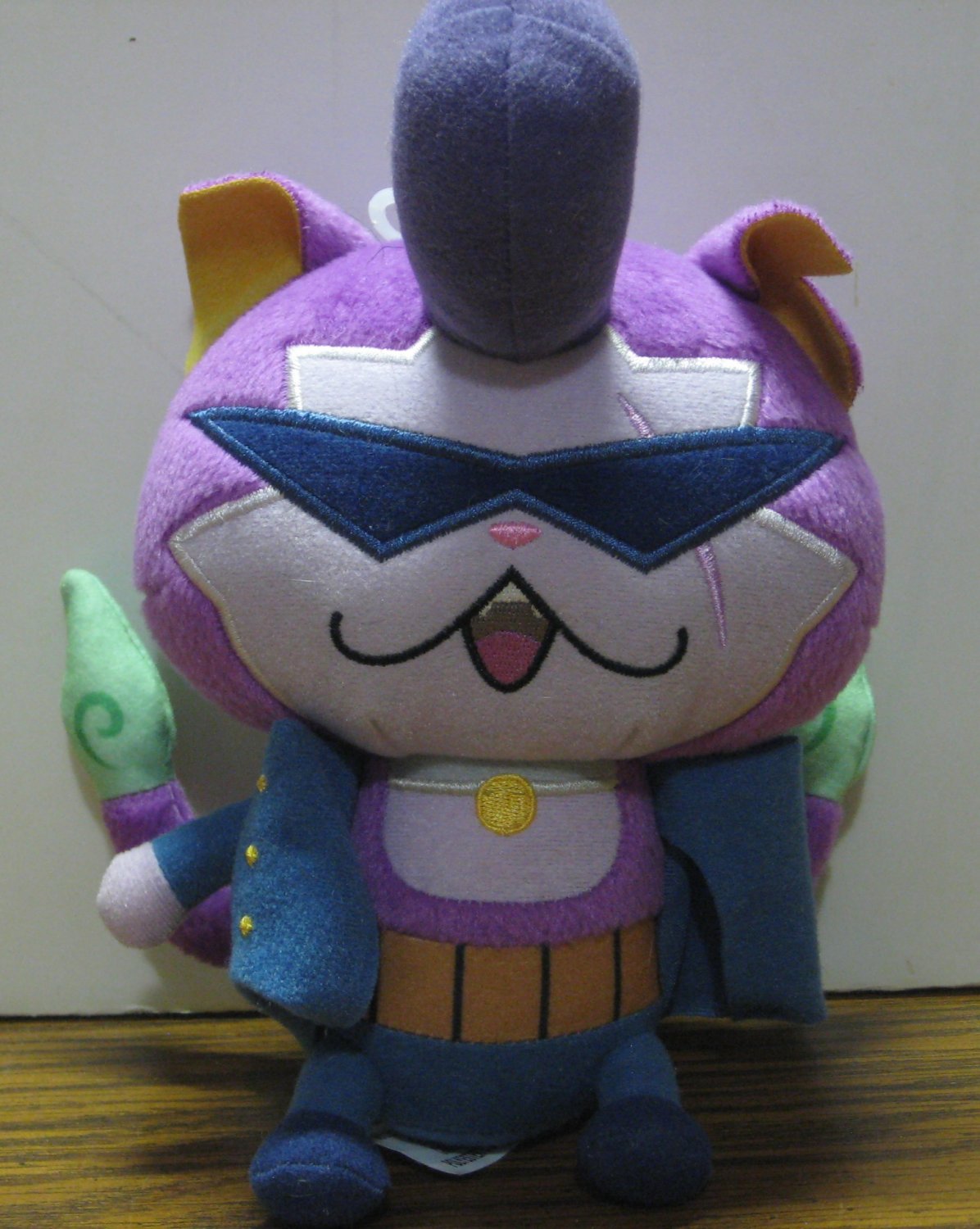 Yokai Watch Baddinyan Purple 7" Plush Doll B8797/B5949 - Hasbro - 2015