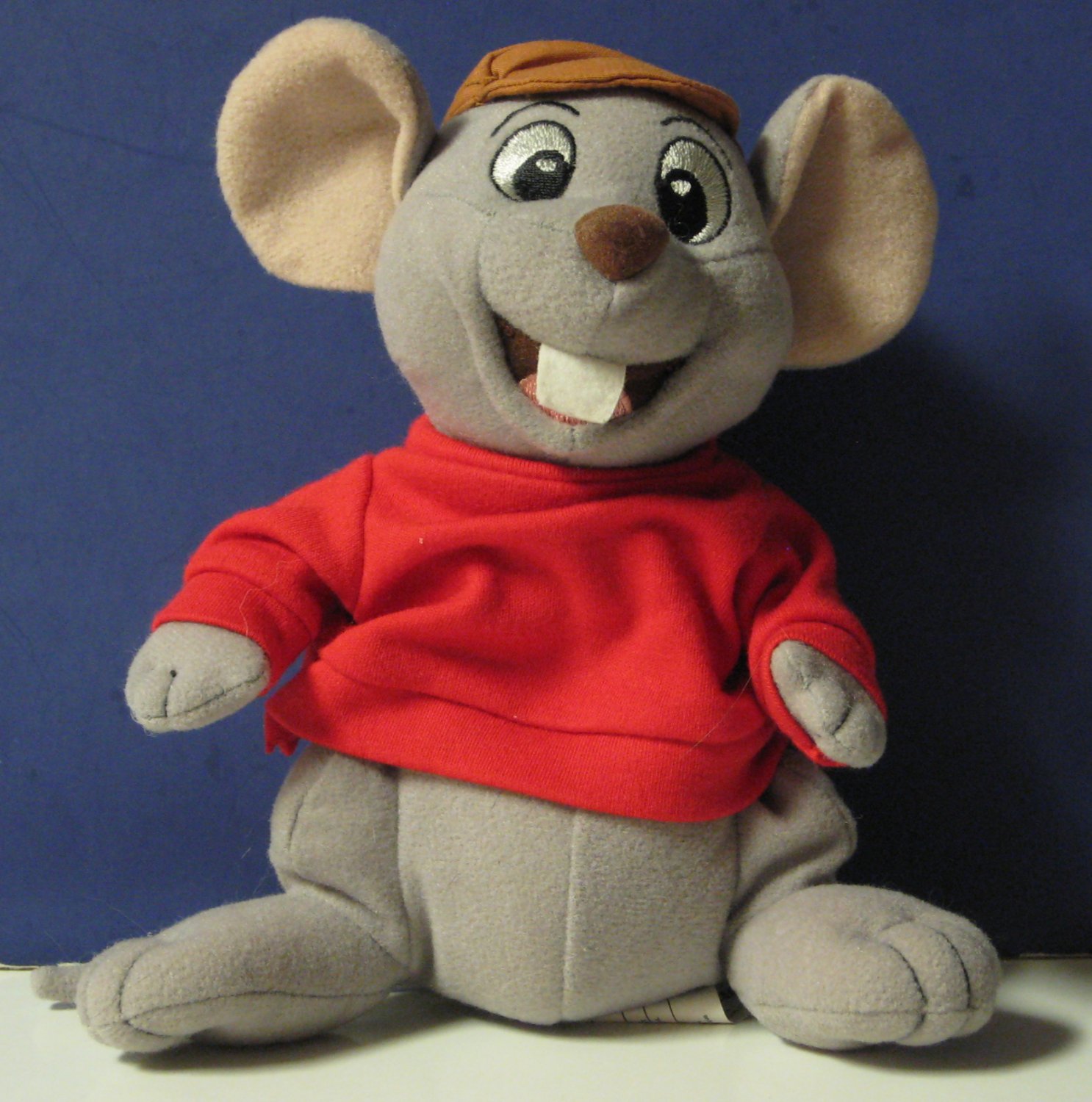 Disney Bernard Rescuers Beanbag Plush Mouse - 7"