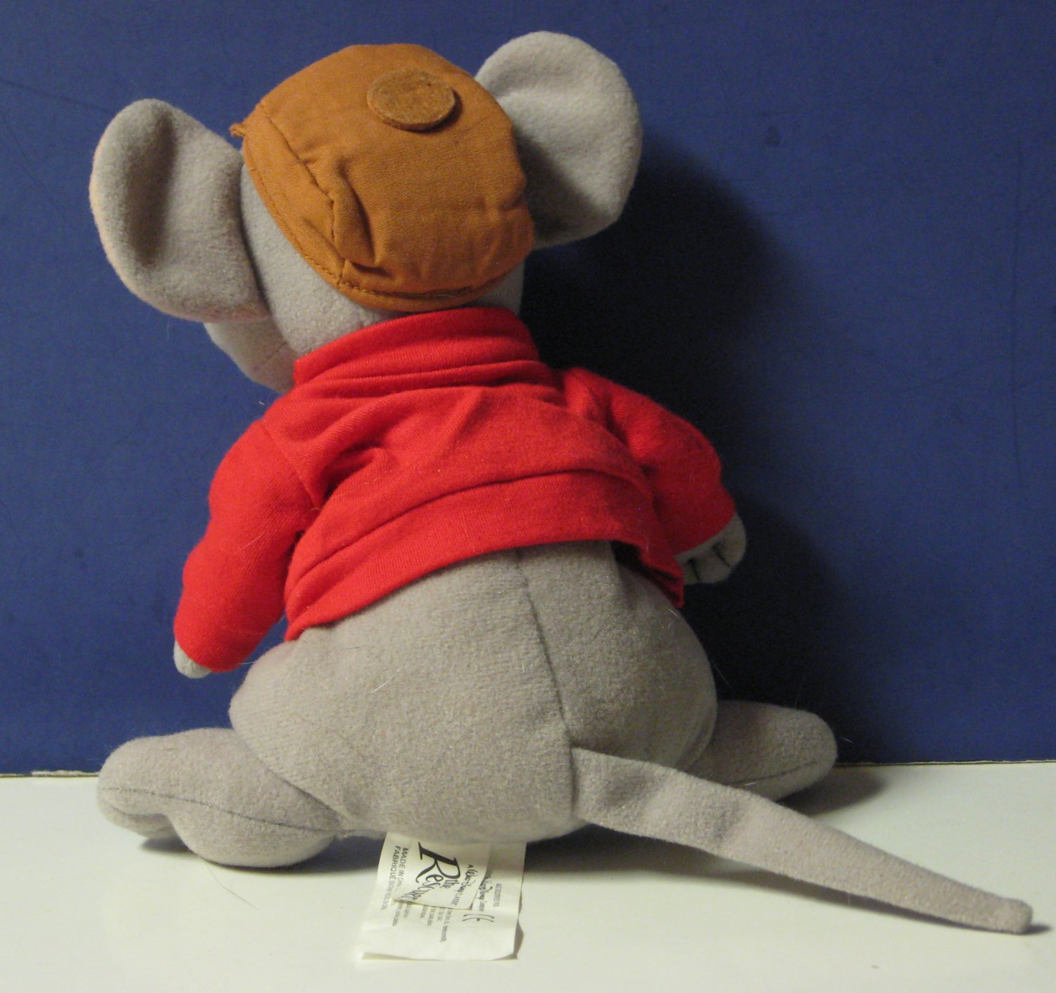 Disney Bernard Rescuers Beanbag Plush Mouse - 7"