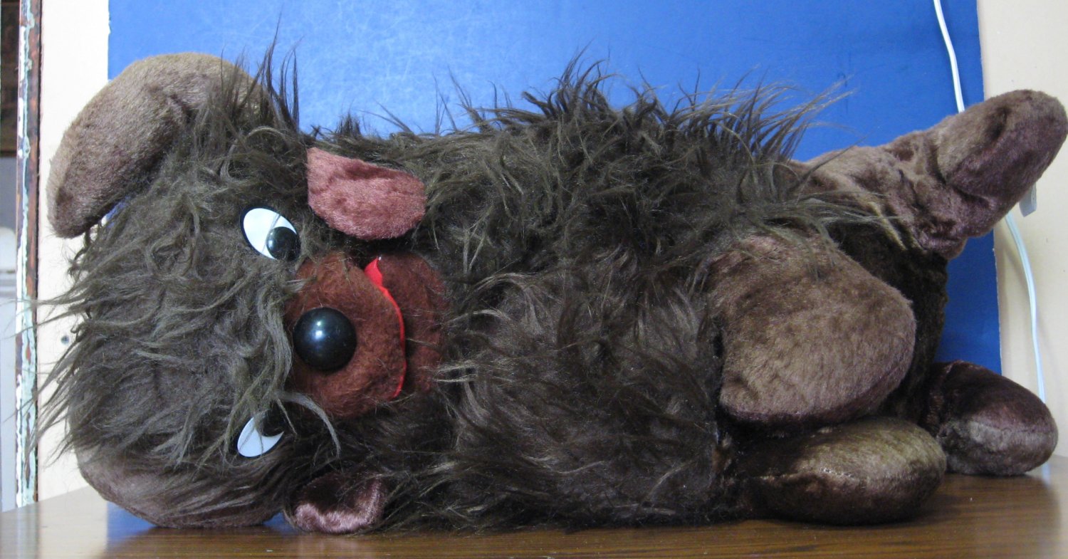 Giant 25" Plush Bison / American Buffalo Hand Puppet - A-1 Novelty - A1