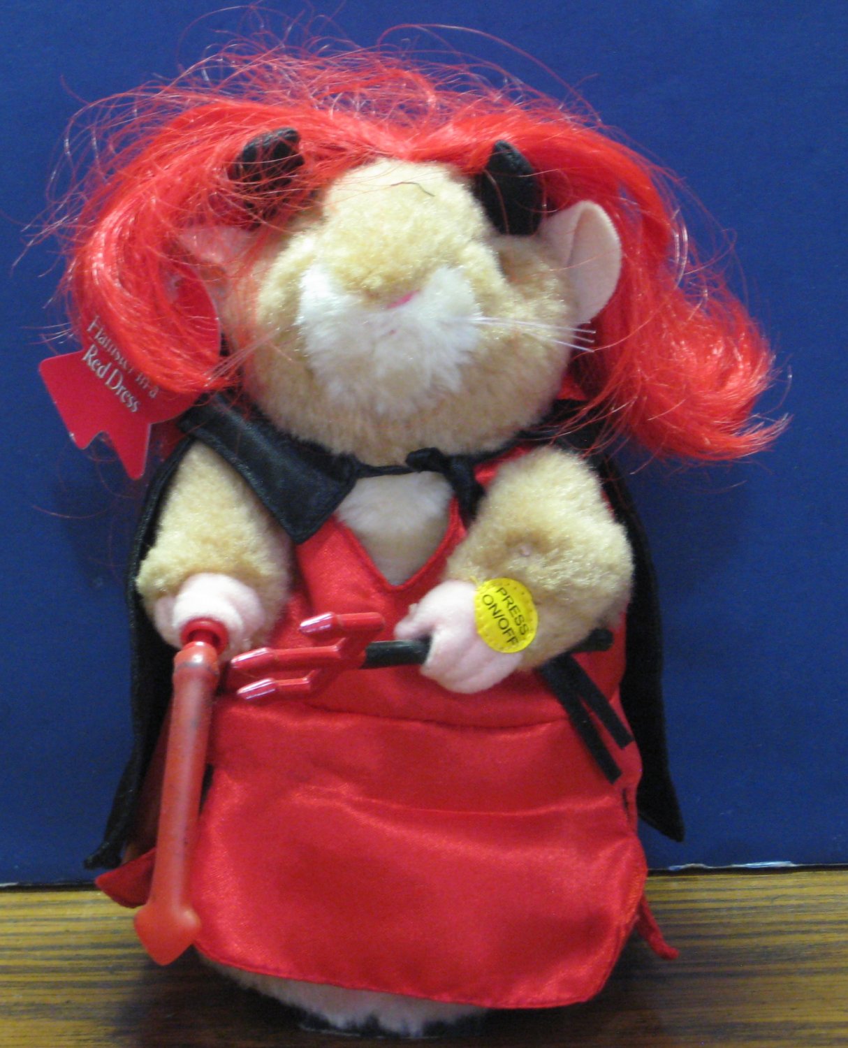 Hamster in a Red Dress - Gemmy Industries Singing Animatronic Devil Hamster