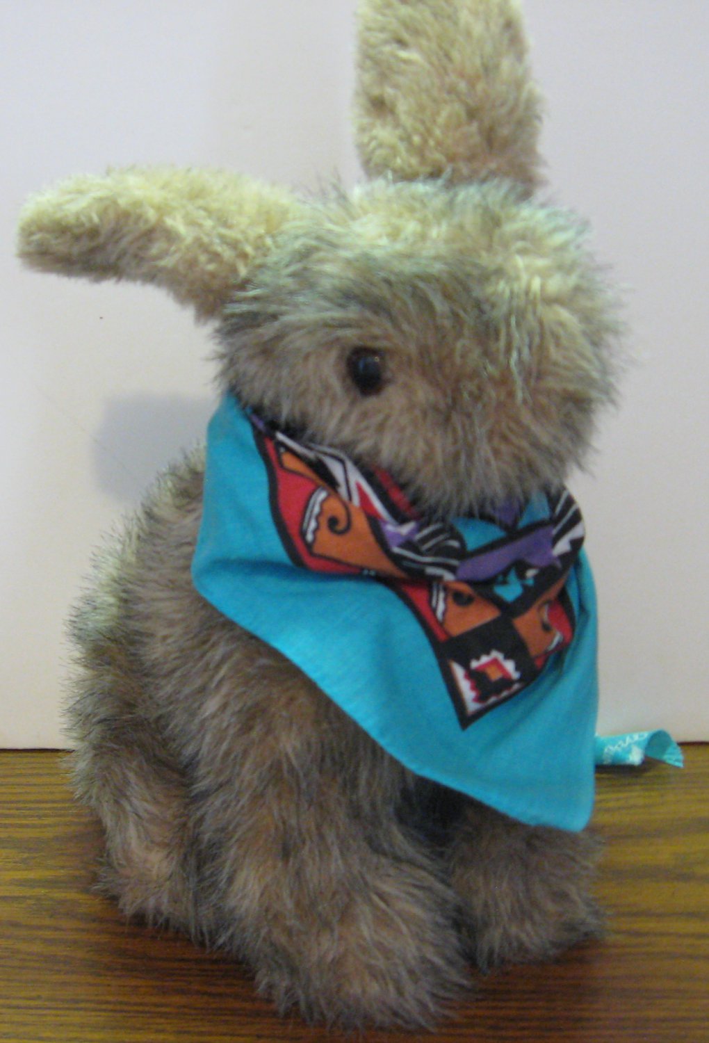 Kathy's Kreations Plush Brown Rabbit With Neckerchief - 13"