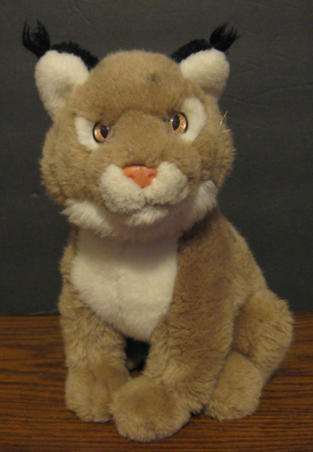 SOLD - Cabin Critters Plush Lynx / Bobcat - 10" - 2002 Vintage