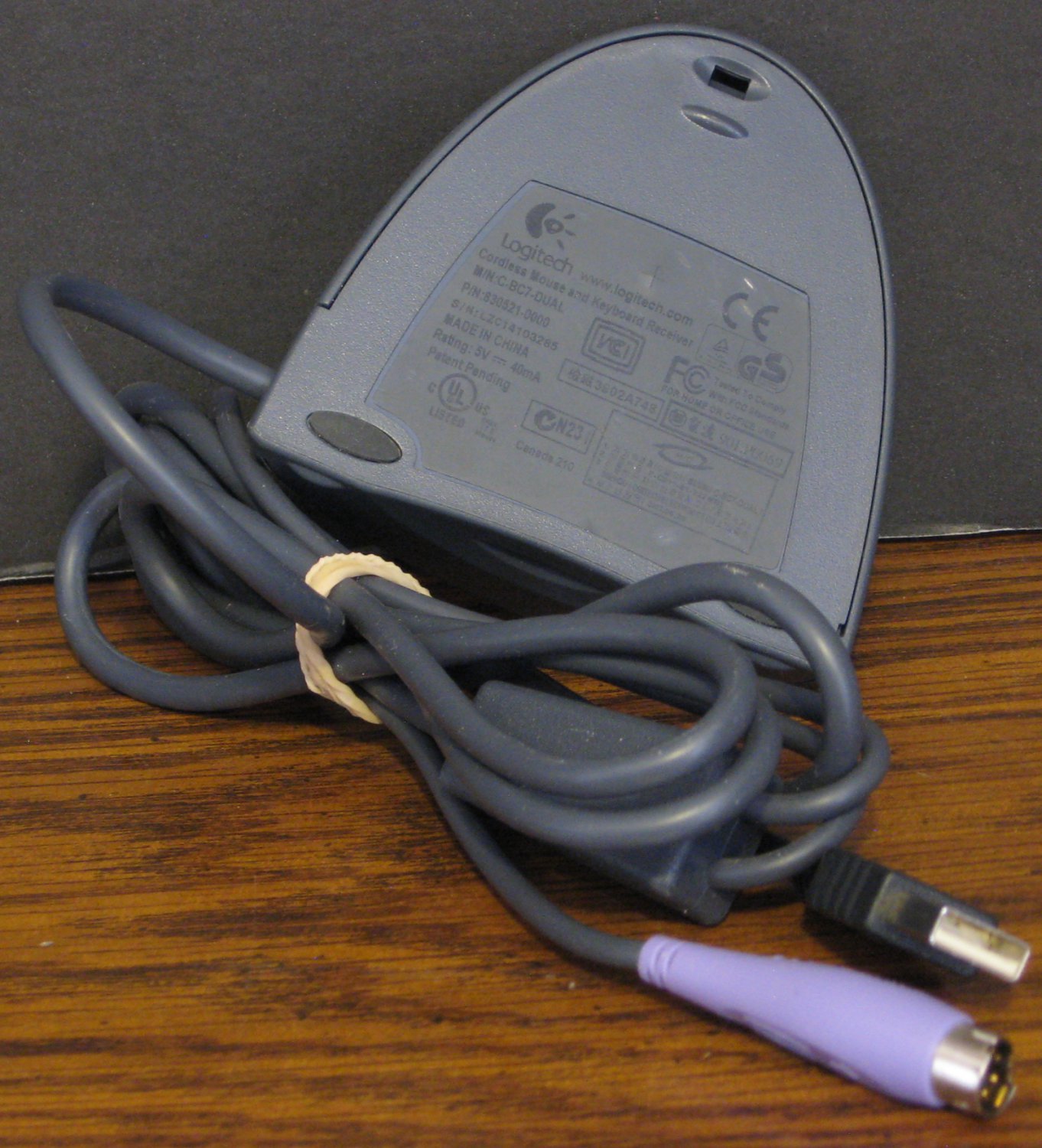 SOLD - Logitech Wireless Trackman Marble Trackball T-RB22 and Dual USB ...