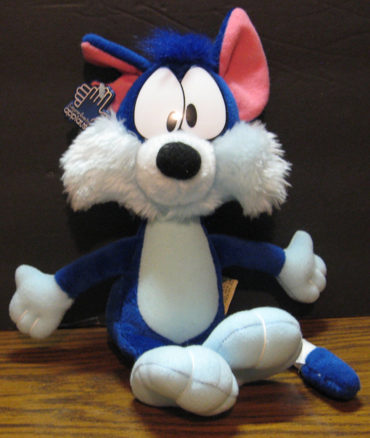 SOLD - Tiny Toon Adventures Furball Plush Cat 8" with Plastic Tag ...