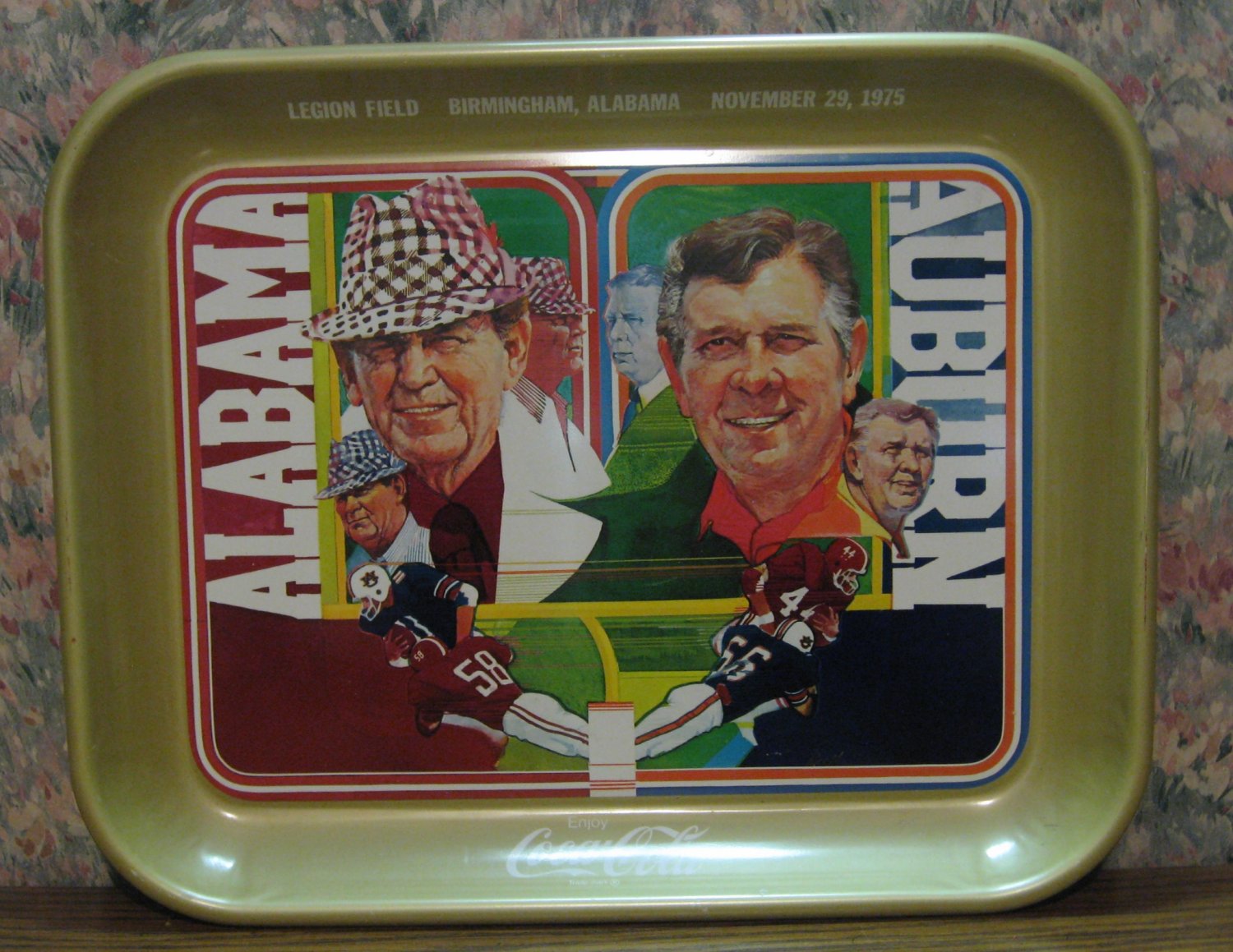 SOLD - Coca Cola Legion Field Alabama / Auburn Football Commemorative ...
