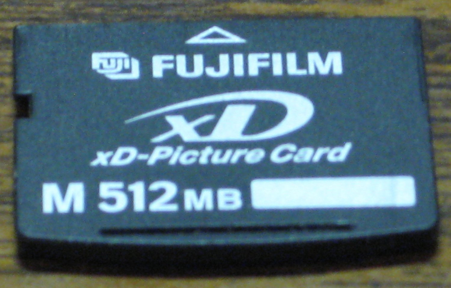 SOLD - xD Computer / Camera Flash Memory Picture Card - Fujifilm 512MB - Fuji