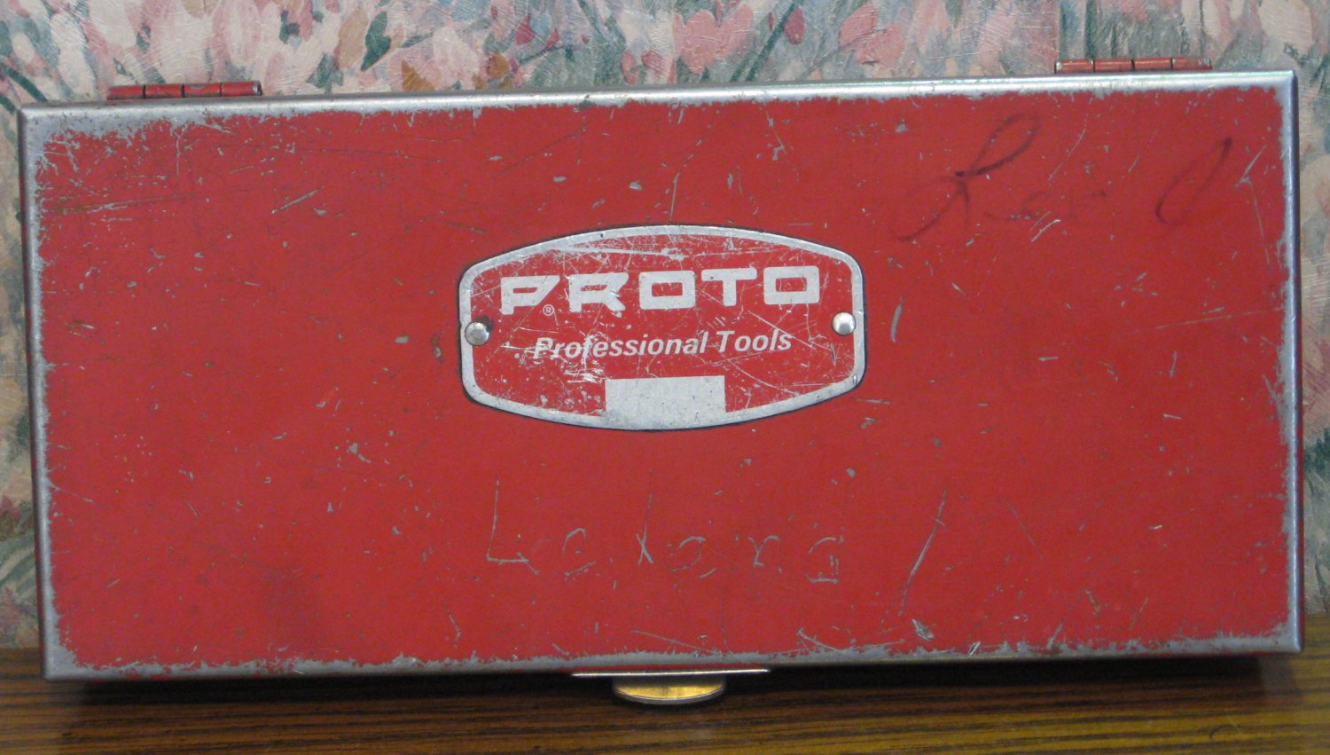 SOLD - Proto Tool Metal Socket Storage 7" Case - Needs Cleaning - No ...