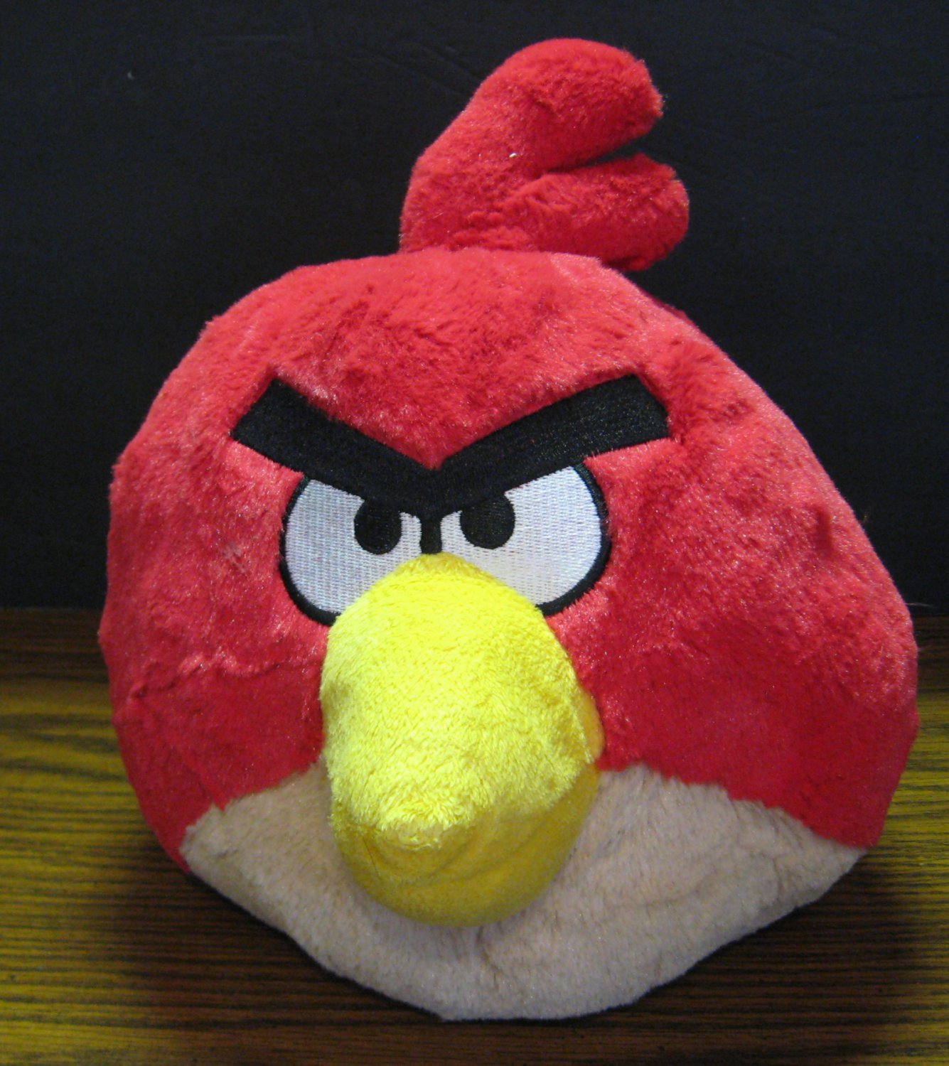 SOLD - Angry Birds Plush Red Bird - Boy - 14" - Rovio / Commonwealth - 2010