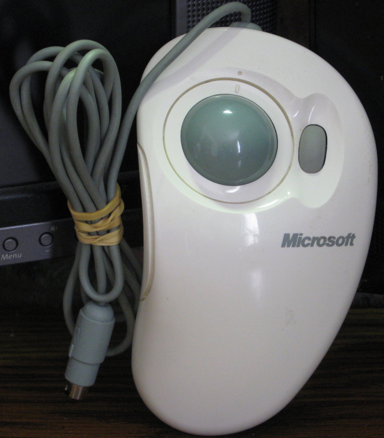SOLD - Microsoft Intellimouse Trackball - PS/2 / Serial 3 Button w ...