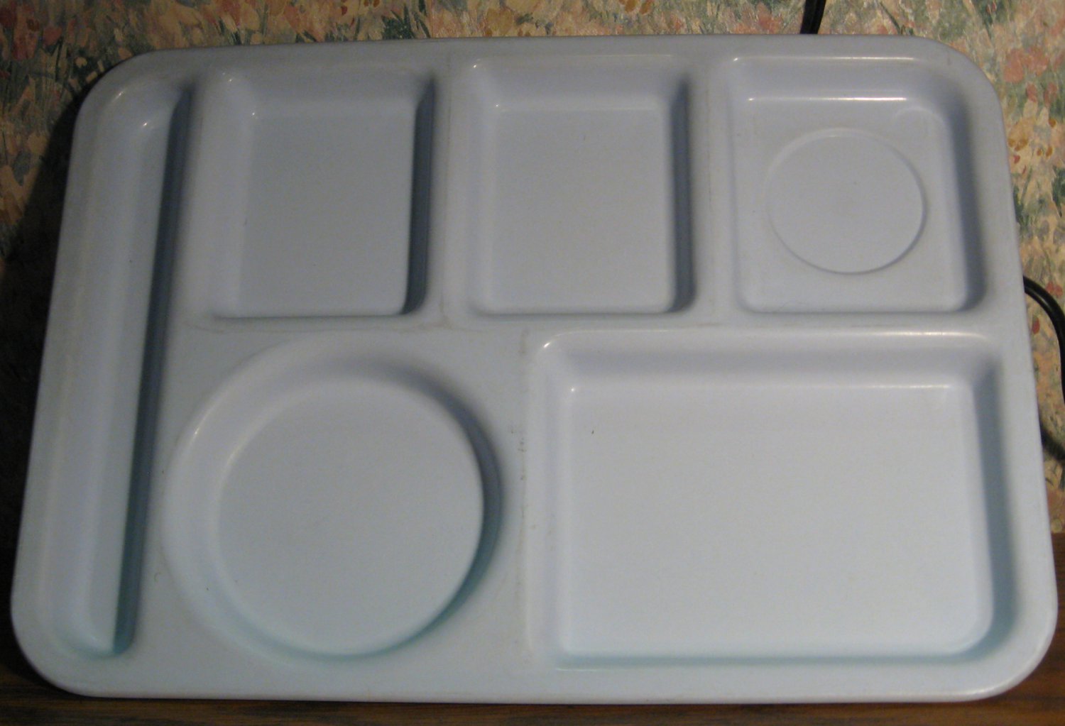 Arrowhead Blue Plastic School Cafeteria Compartmented Serving Tray ...