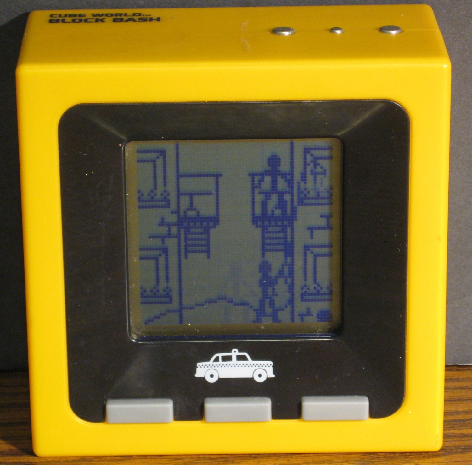 SOLD - Cube World Block Bash Interactive Electronic Stick Figure Game ...