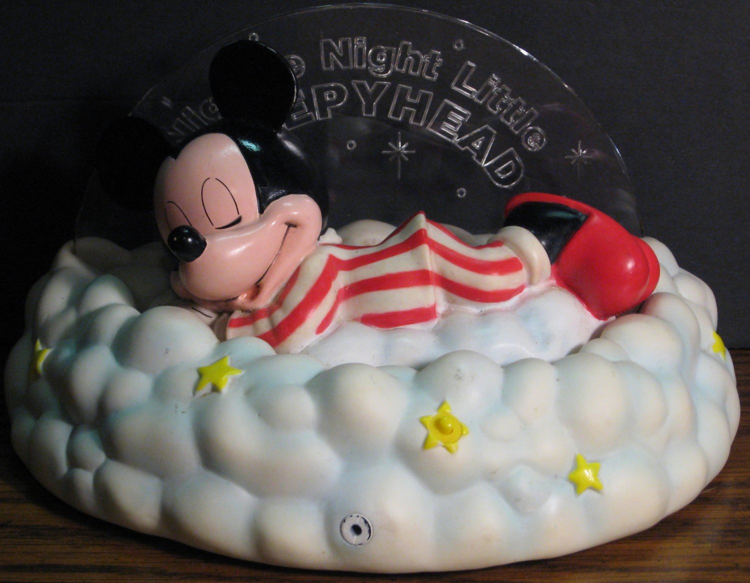 Disney Sleepy Sounds Mickey Mouse Motion Sensing Bedside Talking Night ...