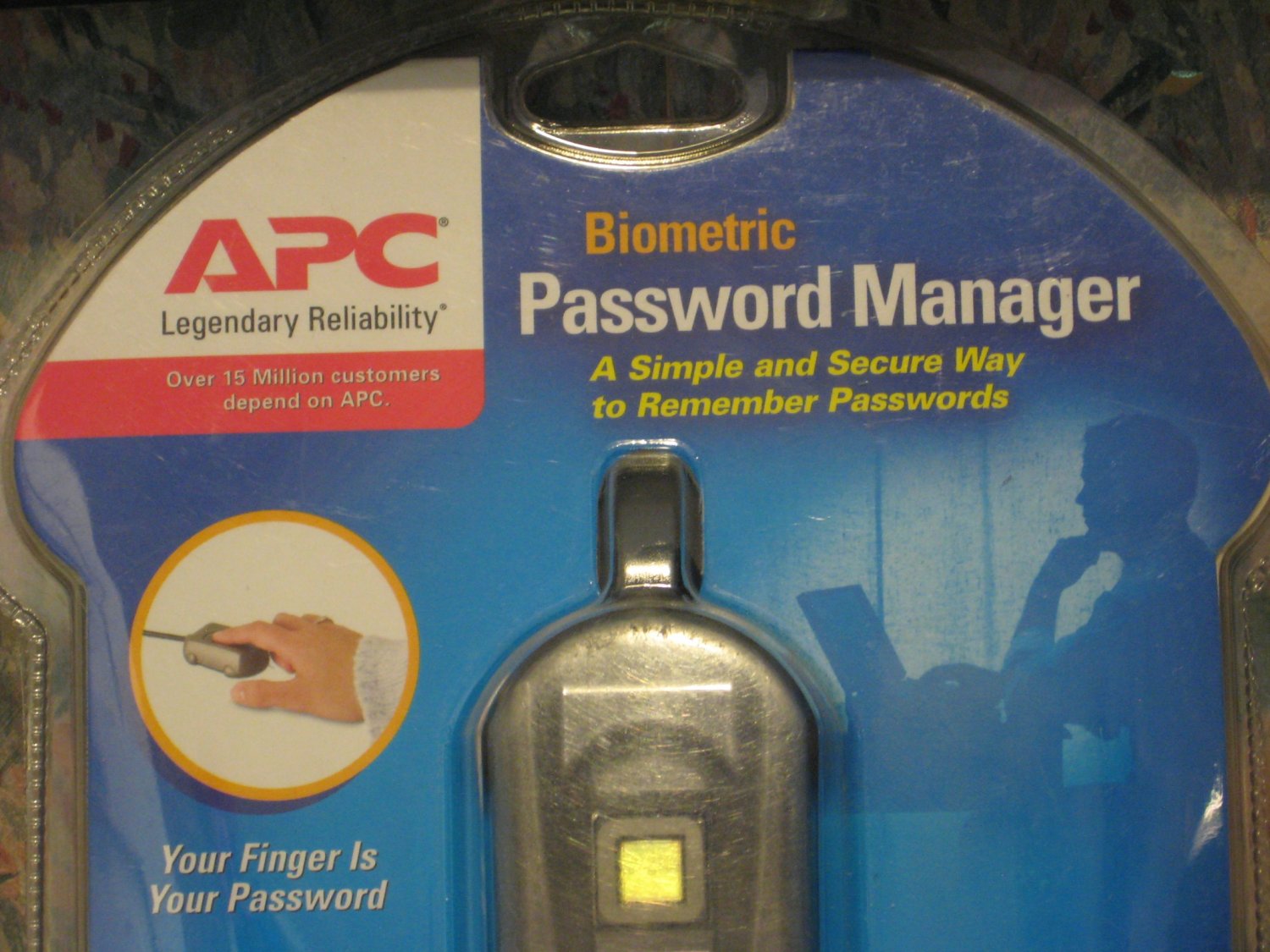 APC Biopod Fingerprint Reader Biometric Password Manager - Windows XP ...