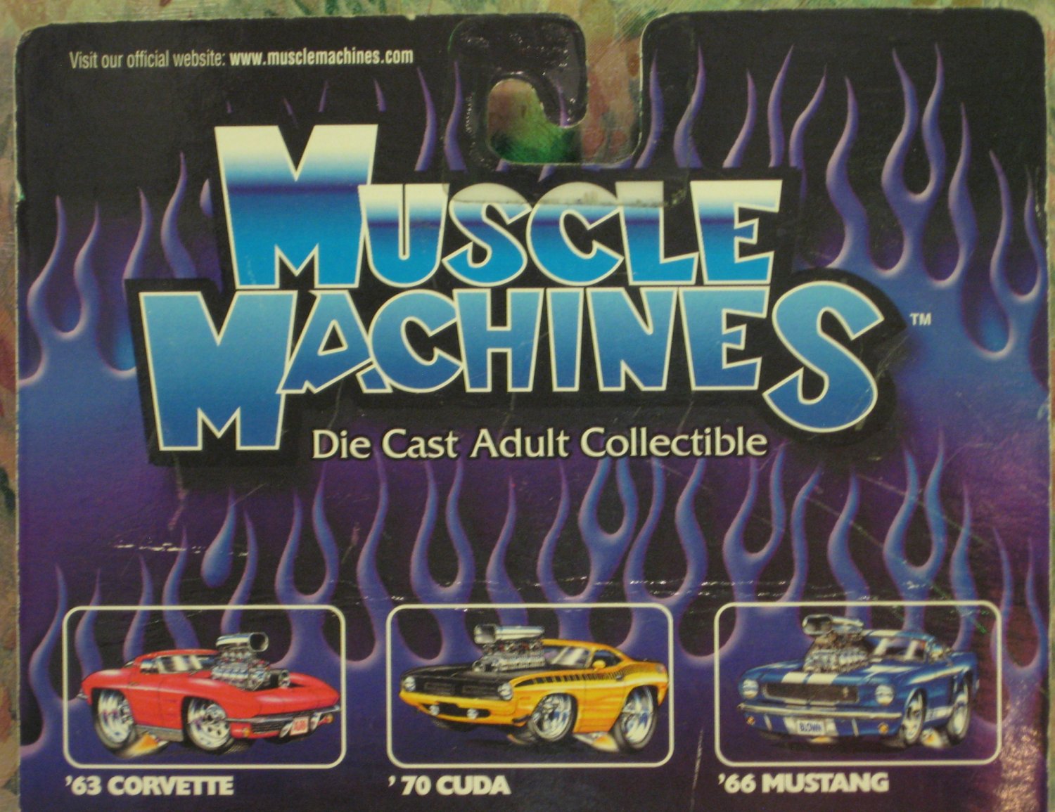 Muscle Machines '62 Bubbletop 1:64 Scale Die Cast Car - New on Card ...
