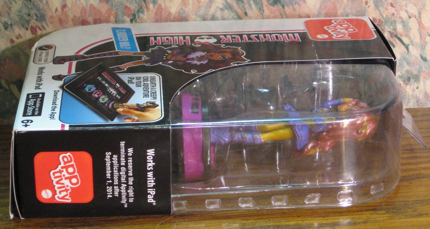Monster High Clawdeen Wolf Apptivity Figure for iPad Mattel - 2012