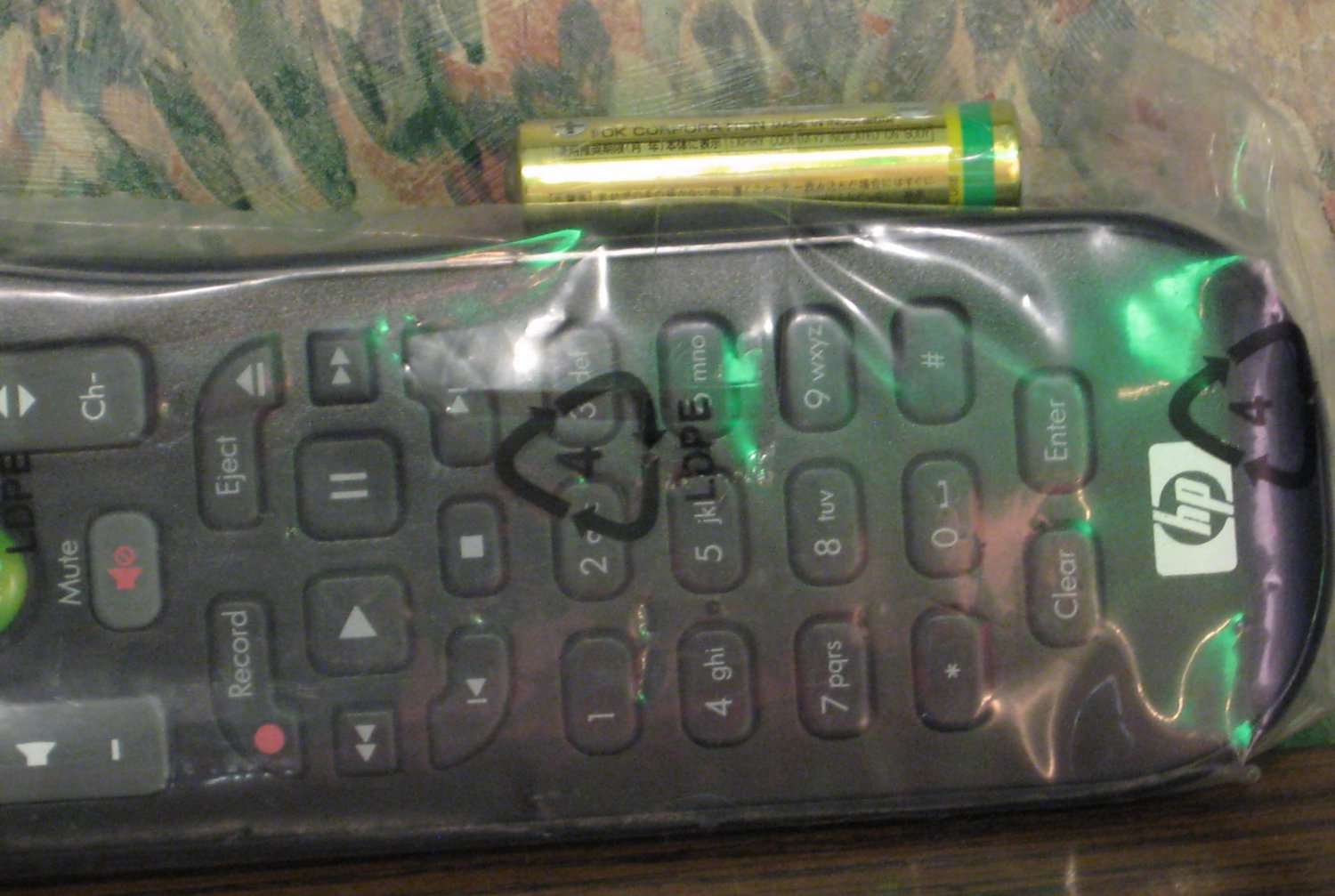 SOLD - HP 5070-2583 rev A Windows Media Center Remote Control - New ...