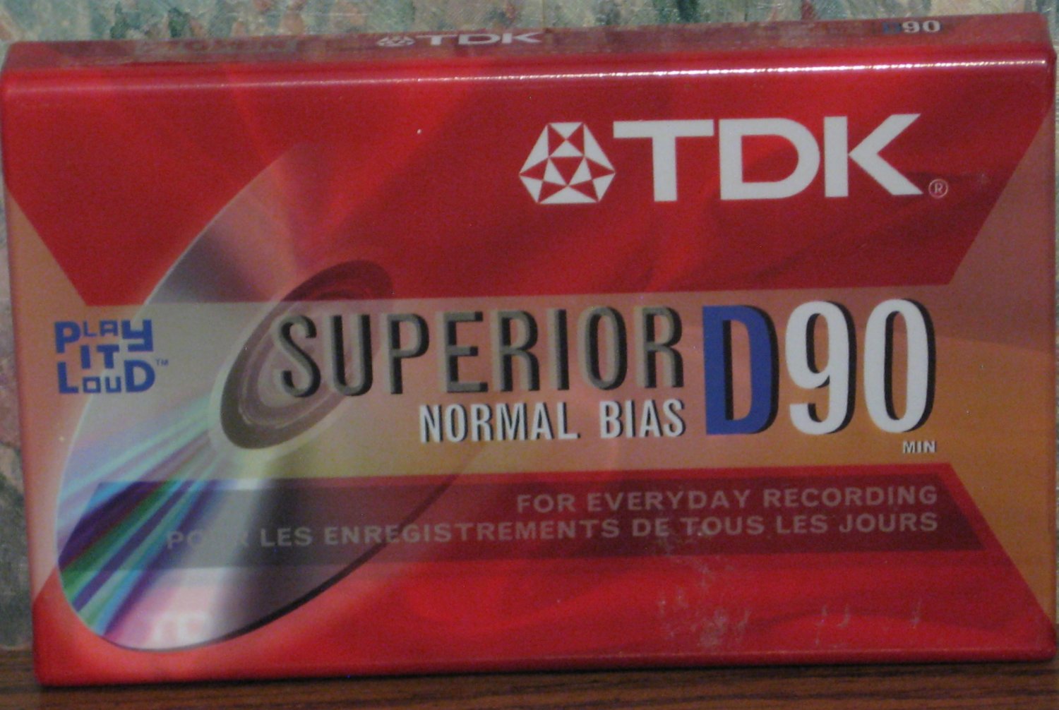 Audio Cassette Tape - TDK Superior D90 - 90 Minutes - New / Sealed