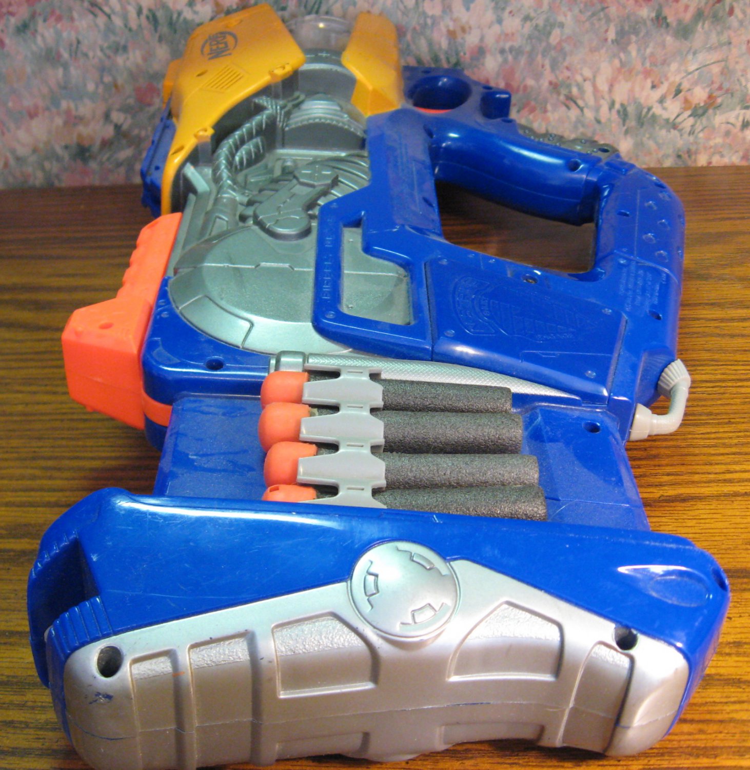 Nerf N-Strike Firefly Dart Gun - With 16 Darts - Blue - 2005