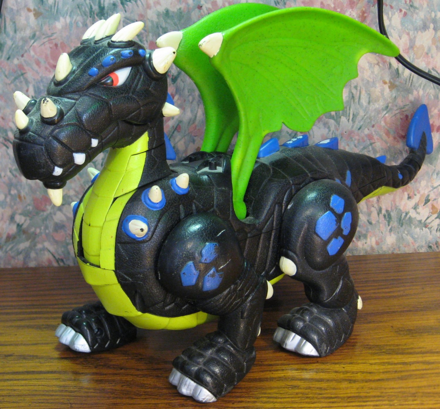 Fisher Price Imaginext Electronic Walking Roaring Black Dragon - Mattel ...