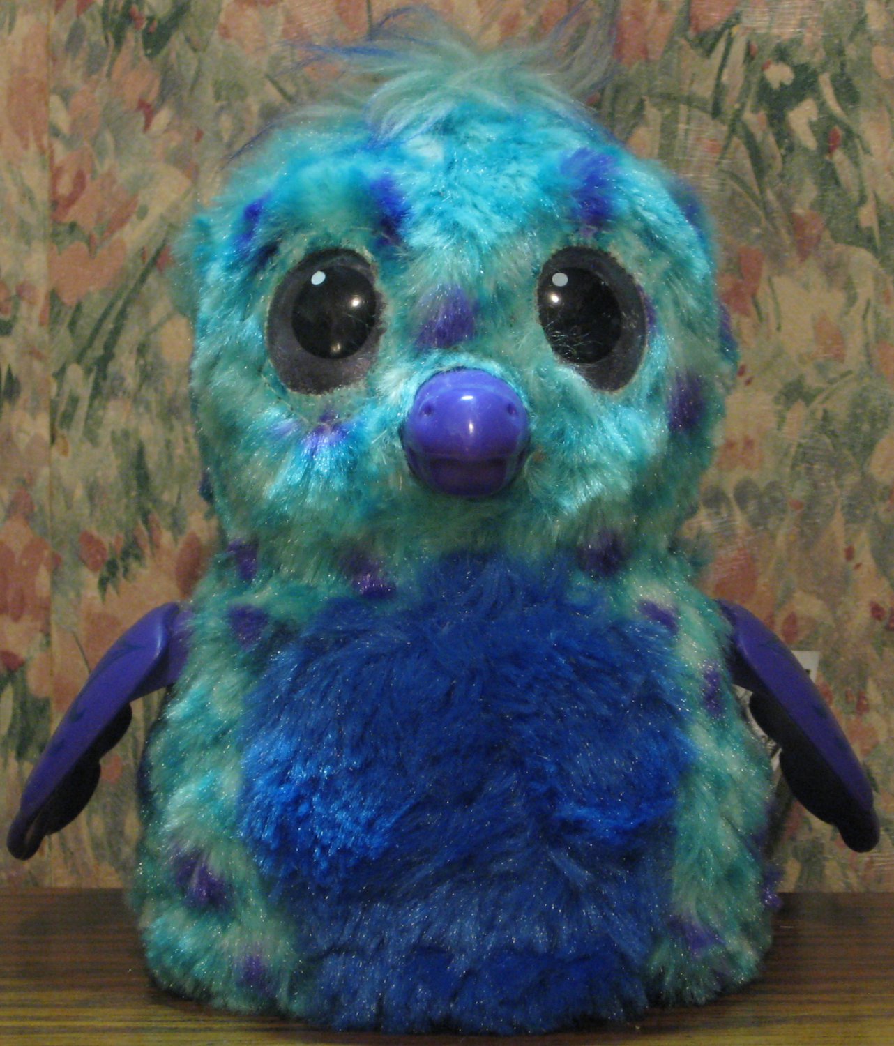 Hatchimals Interactive Pet - Blue and Purple Spotted Bird Creature - 5 ...