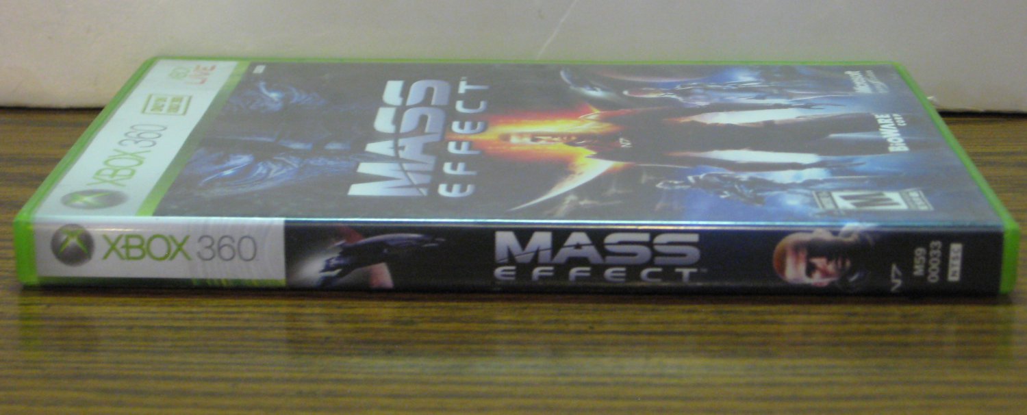 Microsoft XBox 360 Mass Effect - Disc / Case / Art / Manual - BioWare