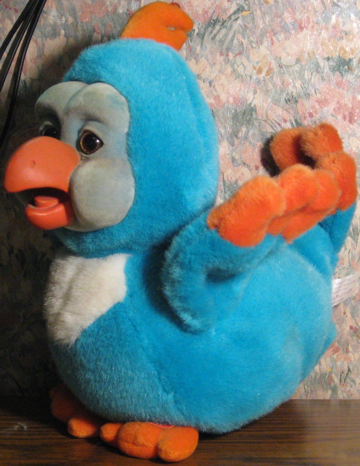 SOLD - Singing Dancing Animatronic Plush Blue Surfing Bird - TL Toys ...
