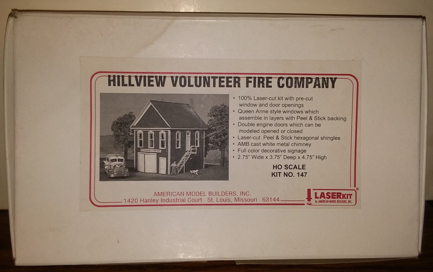 HO Scale Laser Cut Scenery Kit - American Model Builders #147 ...