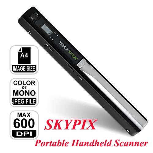 New Mini Skypix Cordless Portable Handheld Scanner
