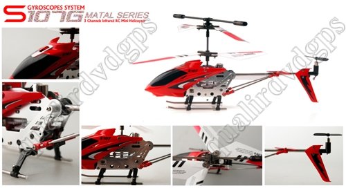 Syma S107G MINI USB RC Helicopter 3 CH GYRO RTF Metal