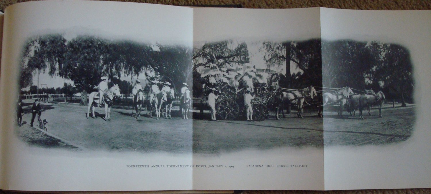 Pasadena California: Illustrated Souvenir Book 1903