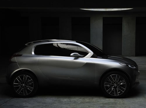 Peugeot HR1 Concept Car Poster Print on 10 mil Archival Satin Paper 16 ...