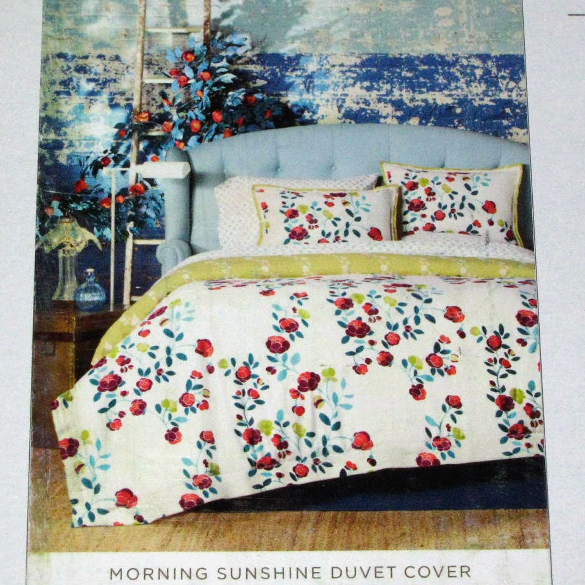 Springmaid MORNING SUNSHINE King 3 pc Duvet Set Floral Multicolor