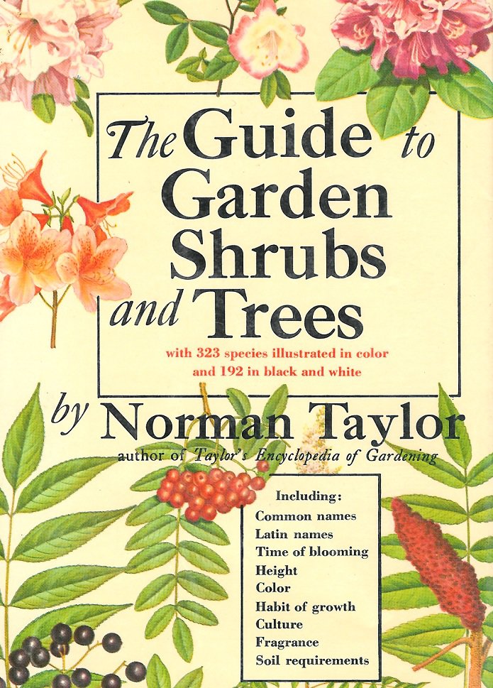 Guide To Garden Shrubs And Trees 1965 Book Collectible Gardening ...