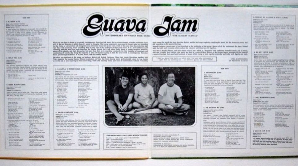 Sunday Manoa Guava Jam LP Hawaiian Folk Music 1960s Vinyl Record ...