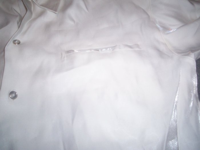 Men's White Size M Italian Pronti Dress Shirt Collection By Phita