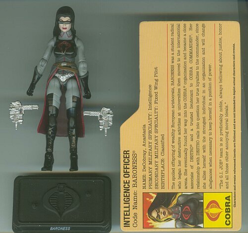 GI Joe Resolute Baroness from 2010 Cobra Battle Set