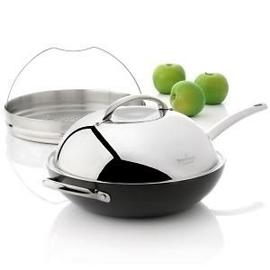 TODD ENGLISH HARD ANODIZED GREENPAN CHEF'S 3 PC SAUTE SET