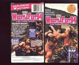 WWF WrestleFest 1994 Coliseum Video SEALED WWE HBK Hart WWF WCW ECW TNA WWE