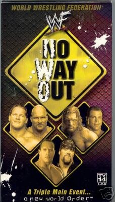 WWF No Way Out 2002 Video SEALED NWO Returns WWE Hogan WWF WCW ECW TNA WWE