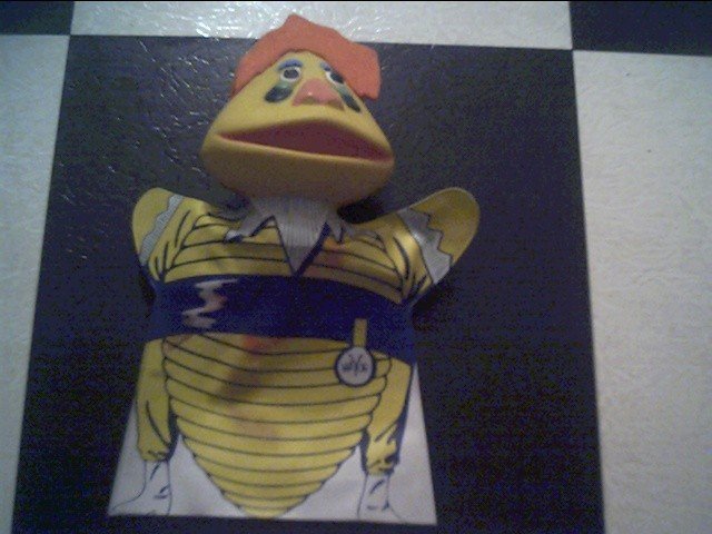 MAYOR the VINTAGE costume on hold REMCO hr PUFNSTUF doll PUPPET