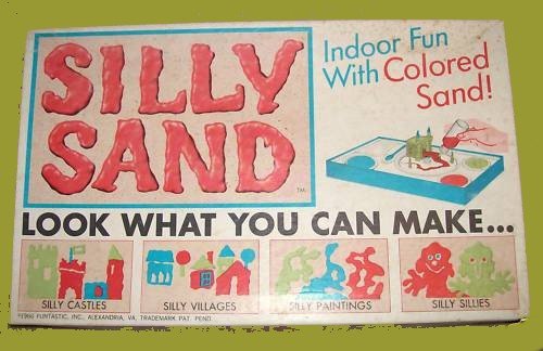 FUNTASTIC retro complete? art 60s? game SILLY playset SAND